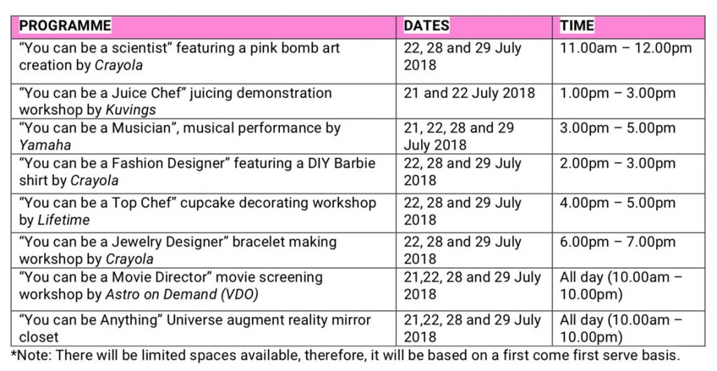 First ever double storey Barbie Career Dreamhouse in Southeast Asia ...